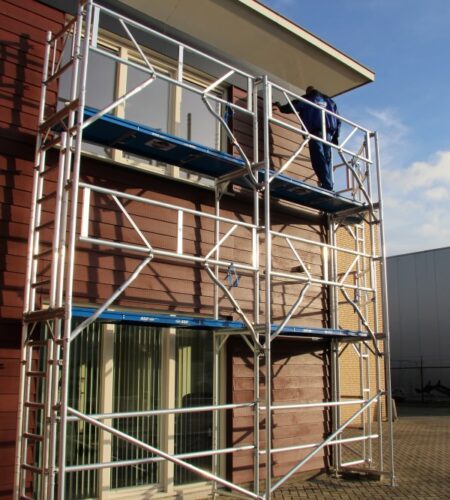 Gevelsteiger verhuur Limburg | Levels steigerverhuur